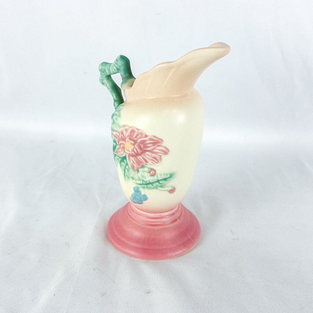 Vintage Hull Pottery Woodland 3 Pattern Ewer Pitcher Vase – Standpipe ...